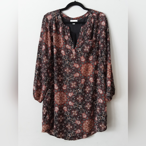 Evereve | Dresses | Evereve Allison Joy Patterned Lorene Shift Dress ...